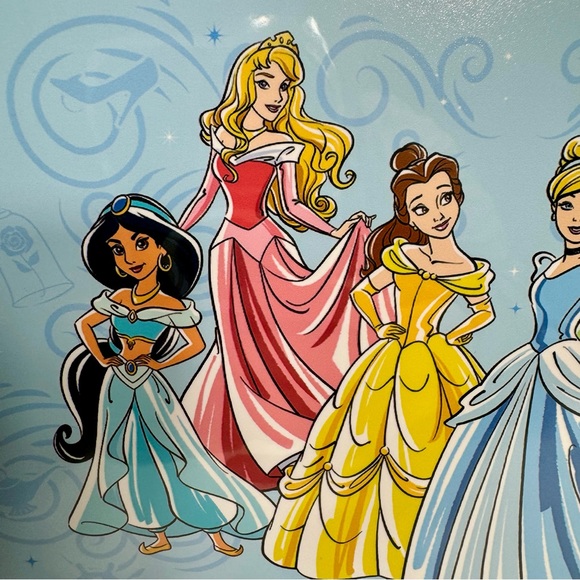 Disney | Art | Nwt Disney Princesses Print Matted Seven Princesses ...